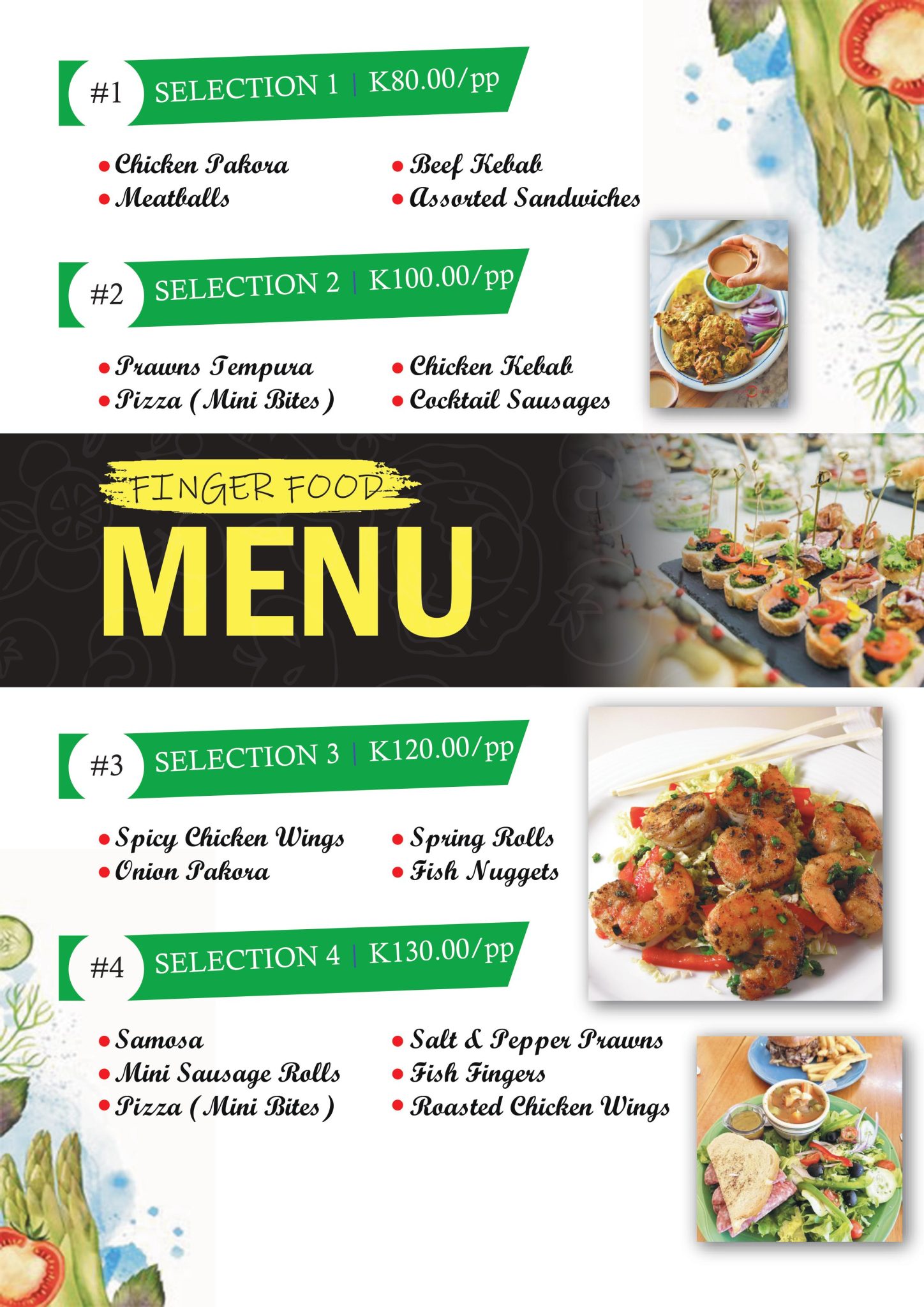 Catering Menu - Tribes Coffee Club